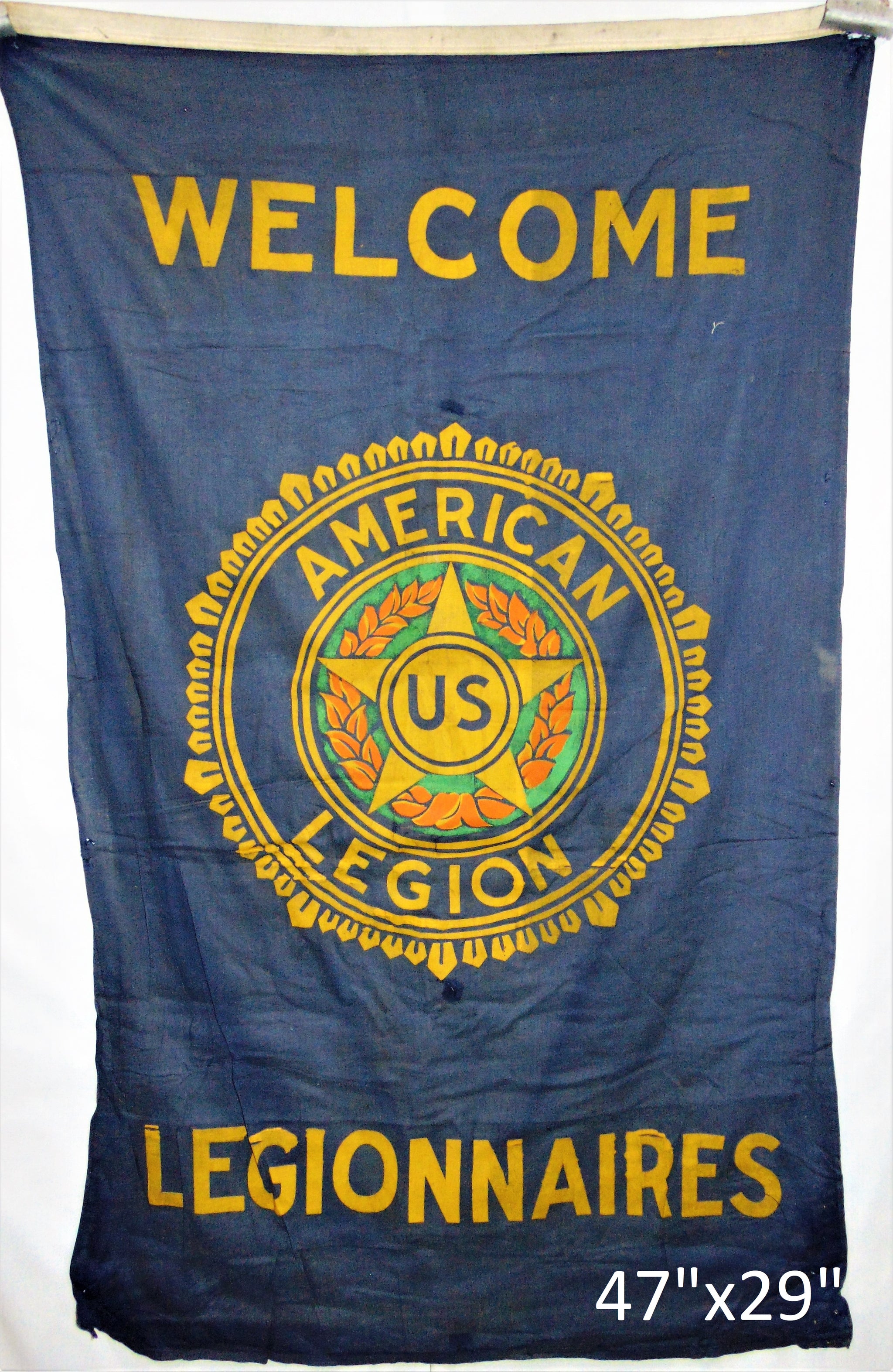 Vintage Various Welcome American Legion Flags – Vintage Flags