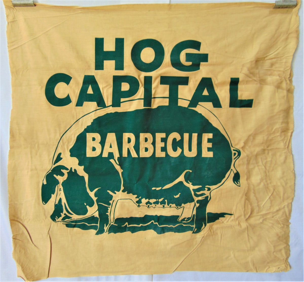 Vintage Hog Capital Barbecue Flag – Vintage Flags